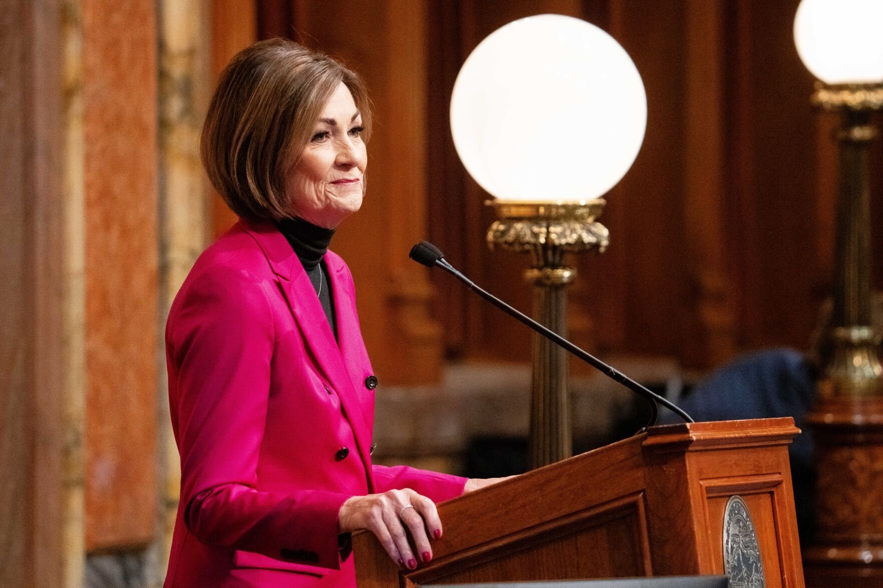 Iowa governor to deliver Condition of the State on Jan. 13