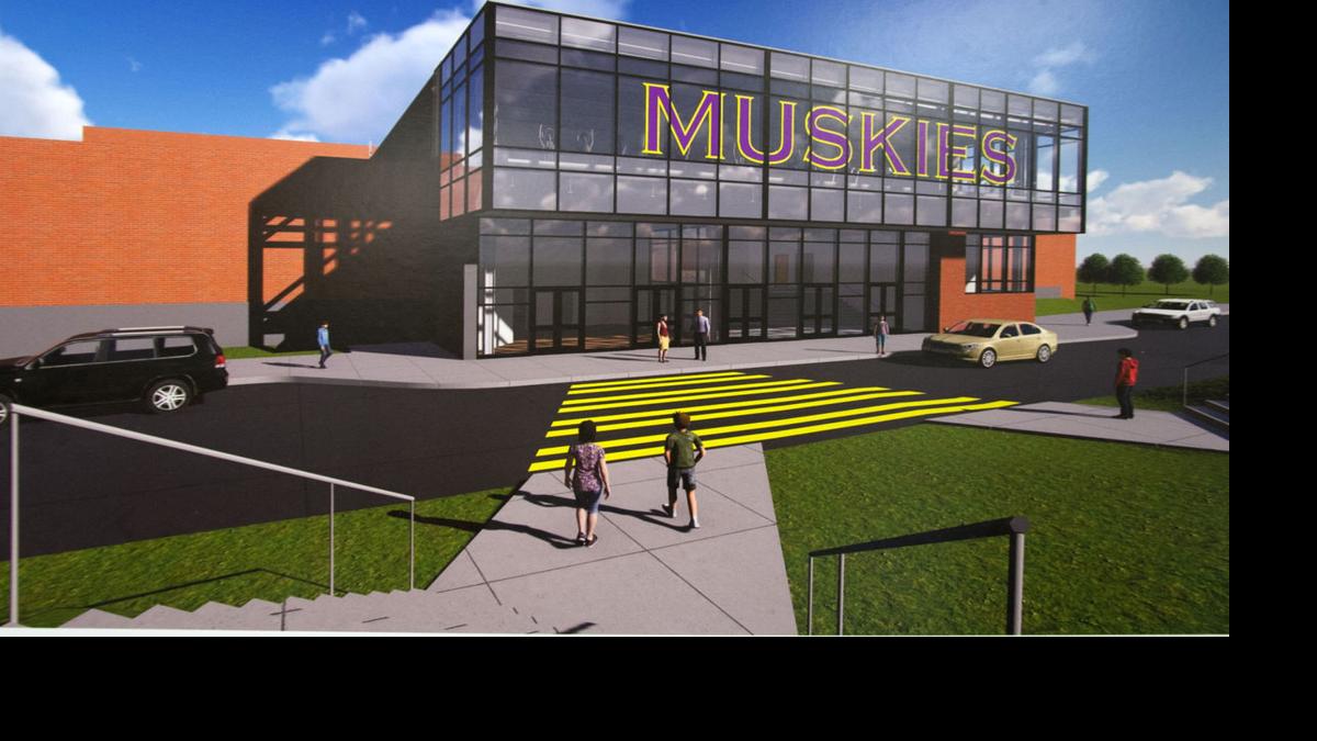 New Muscatine High School gym plan approved, off to bid | Local ...