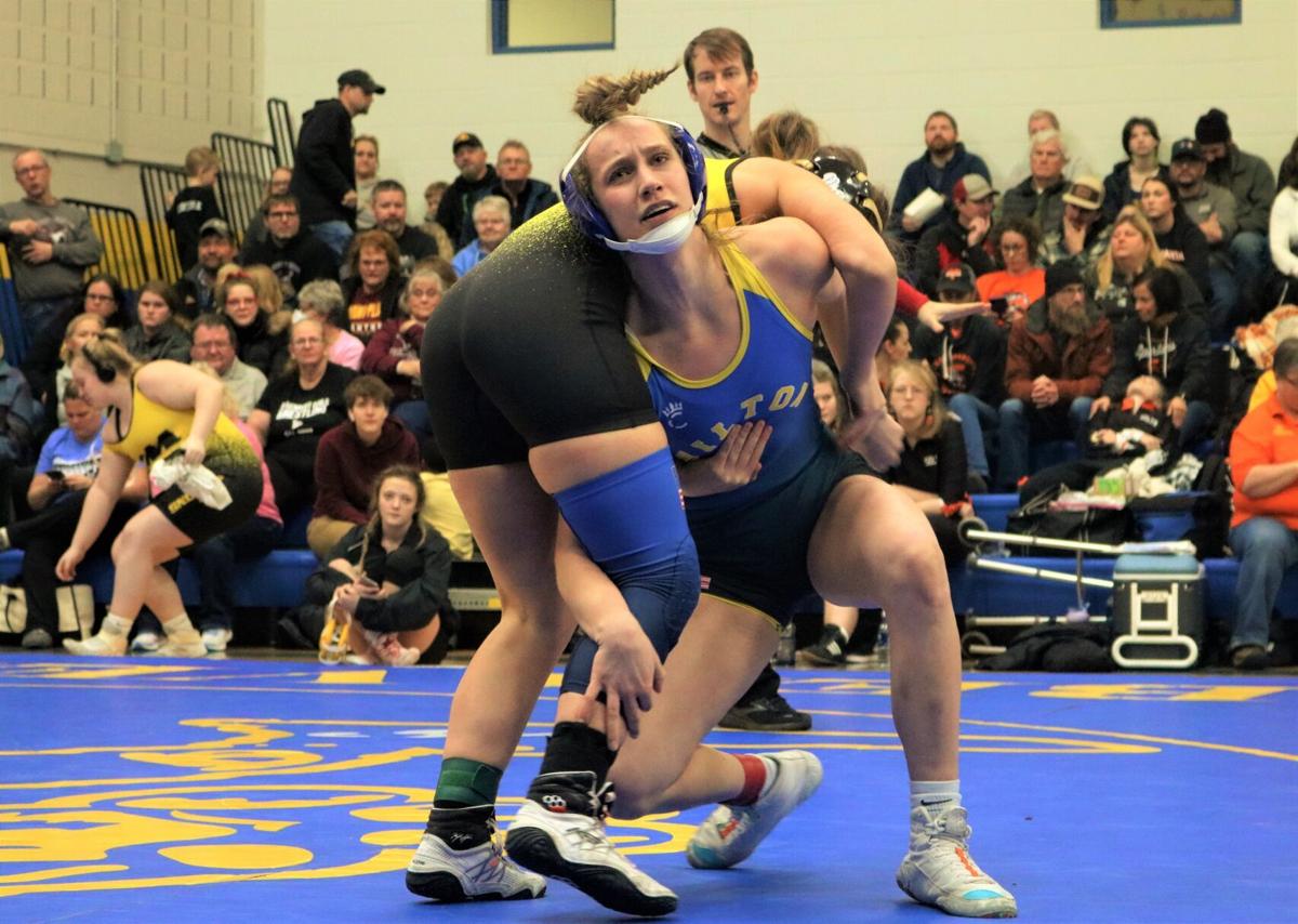 Wilton duo wins titles on home mat, Wapello's Wolford wins too