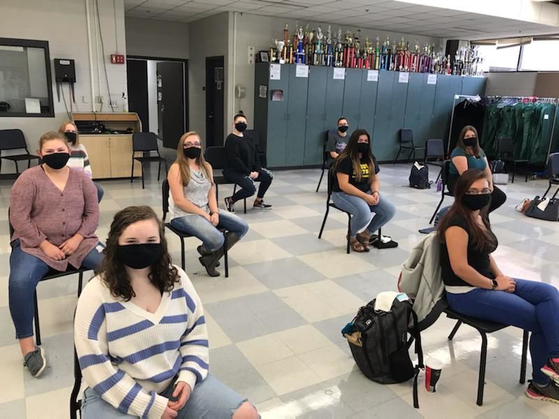 MHS choir students continue to practice and perform thanks to Singers masks