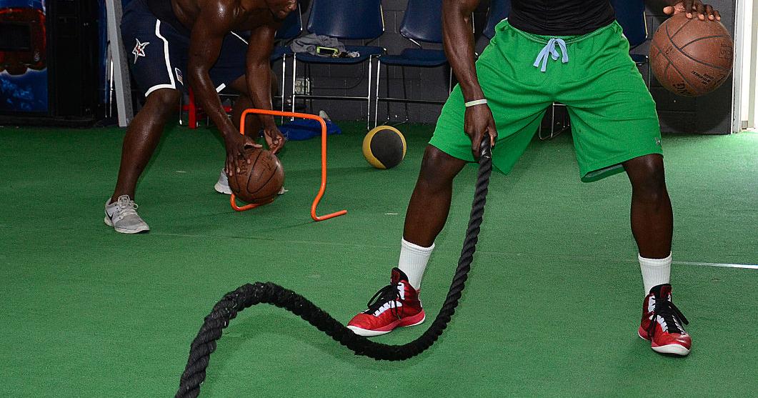Molding Moses: Pro basketball player Moses Ehambe is working with local ...