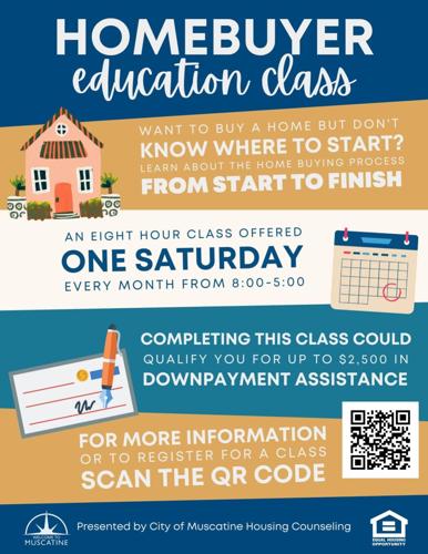 Muscatine Housing Counseling to hold monthly class on becoming a homeowner