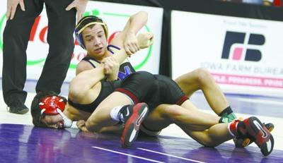 State wrestling: Vogel has topsy-turvy day, will vie for seventh today