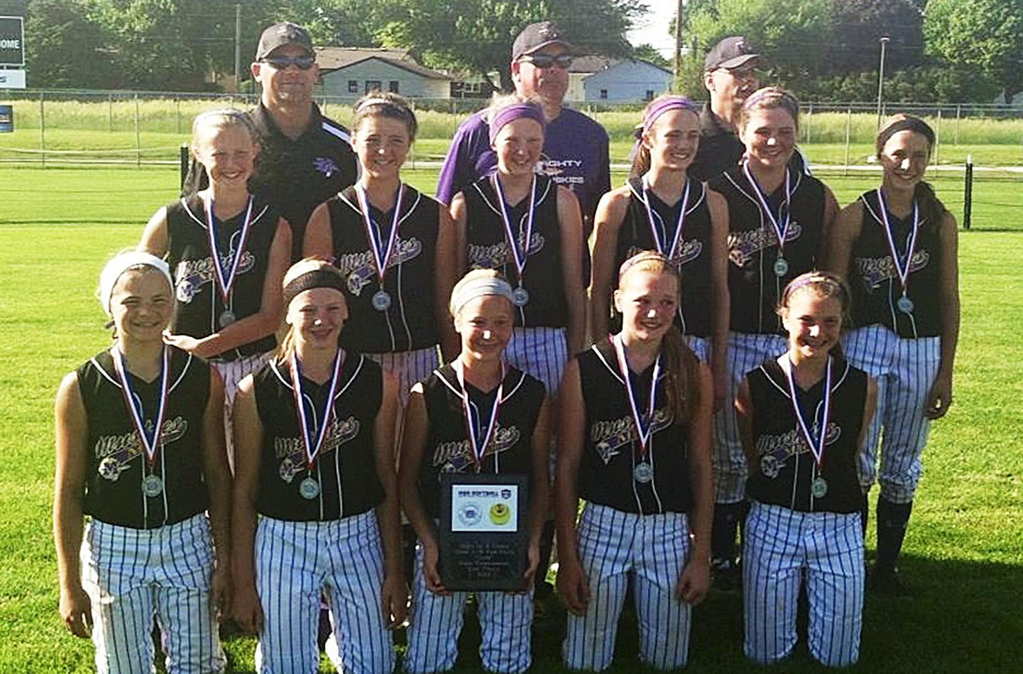 Mighty Muskies 12U Girls Softball team