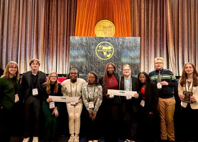 Muskies attend national Model UN conference, win individual award of ...
