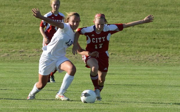 MHS girls soccer can't get offense rolling against aggressive Little ...