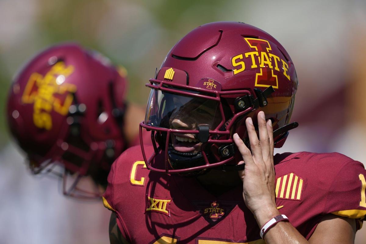 Iowa State football reveals new red helmets for 2025 season
