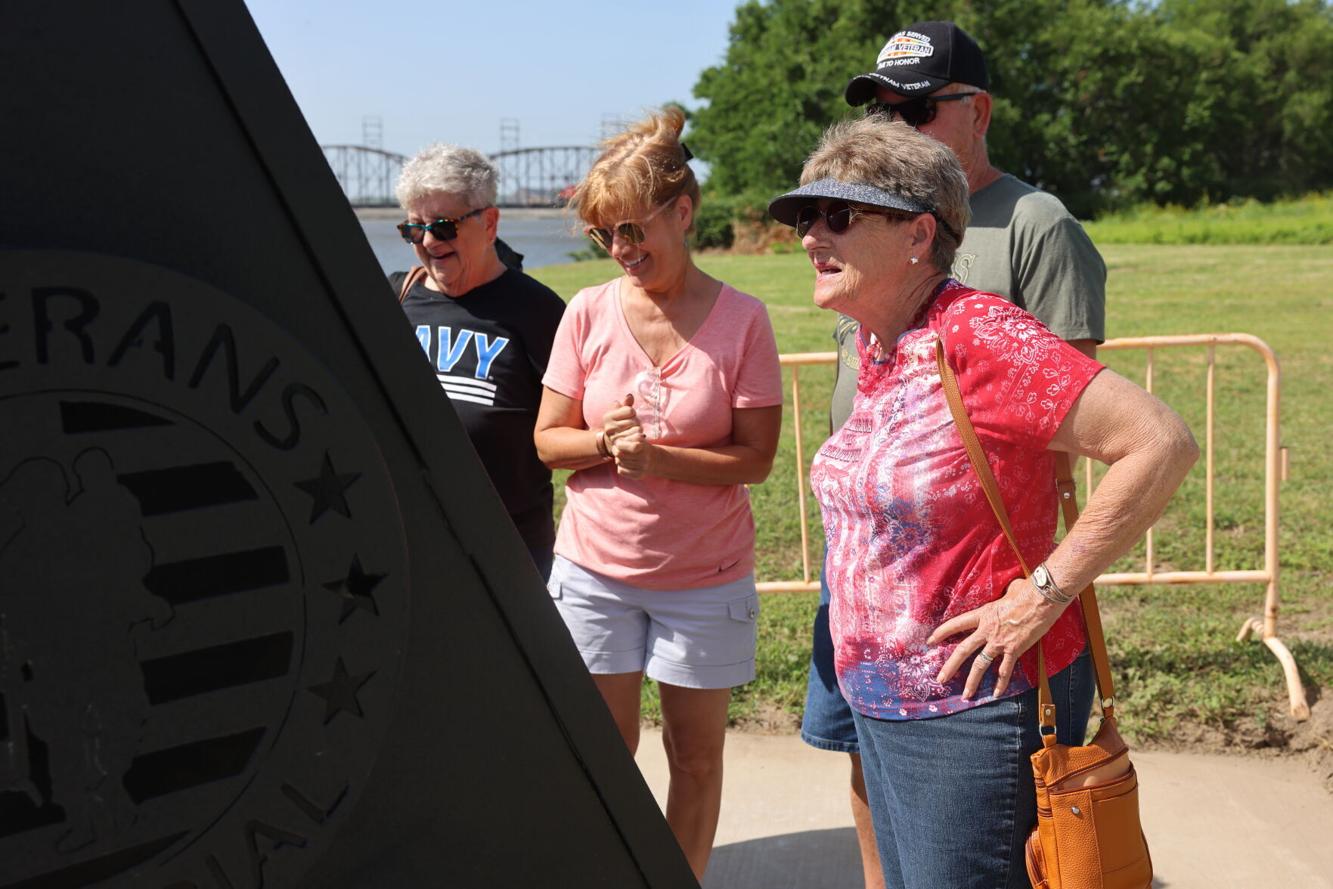 Photos: Ceremony at Davenport's Veterans Memorial Park celebrates new ...