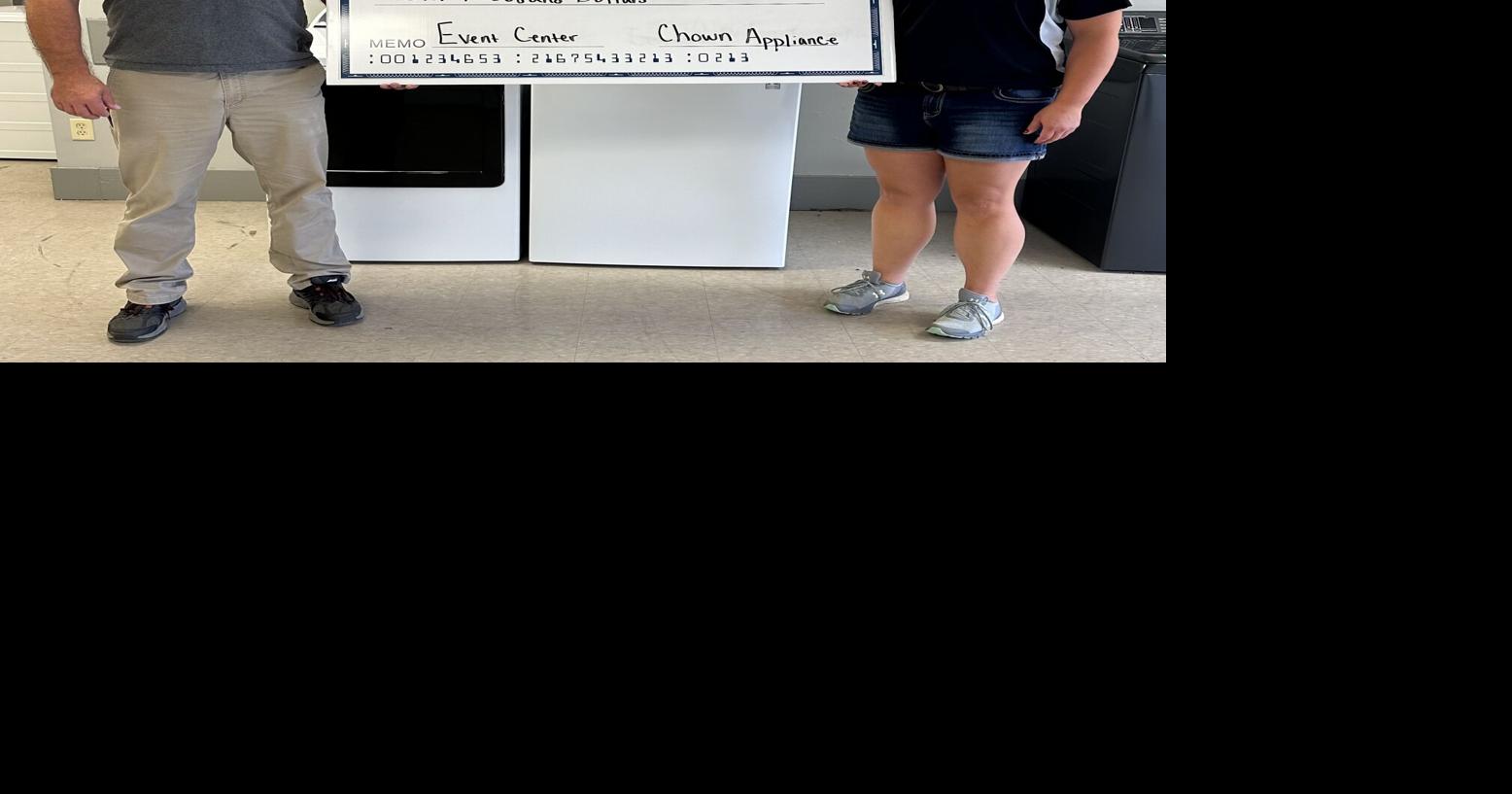 Chown Appliances donates to fair event center project landscaping ...