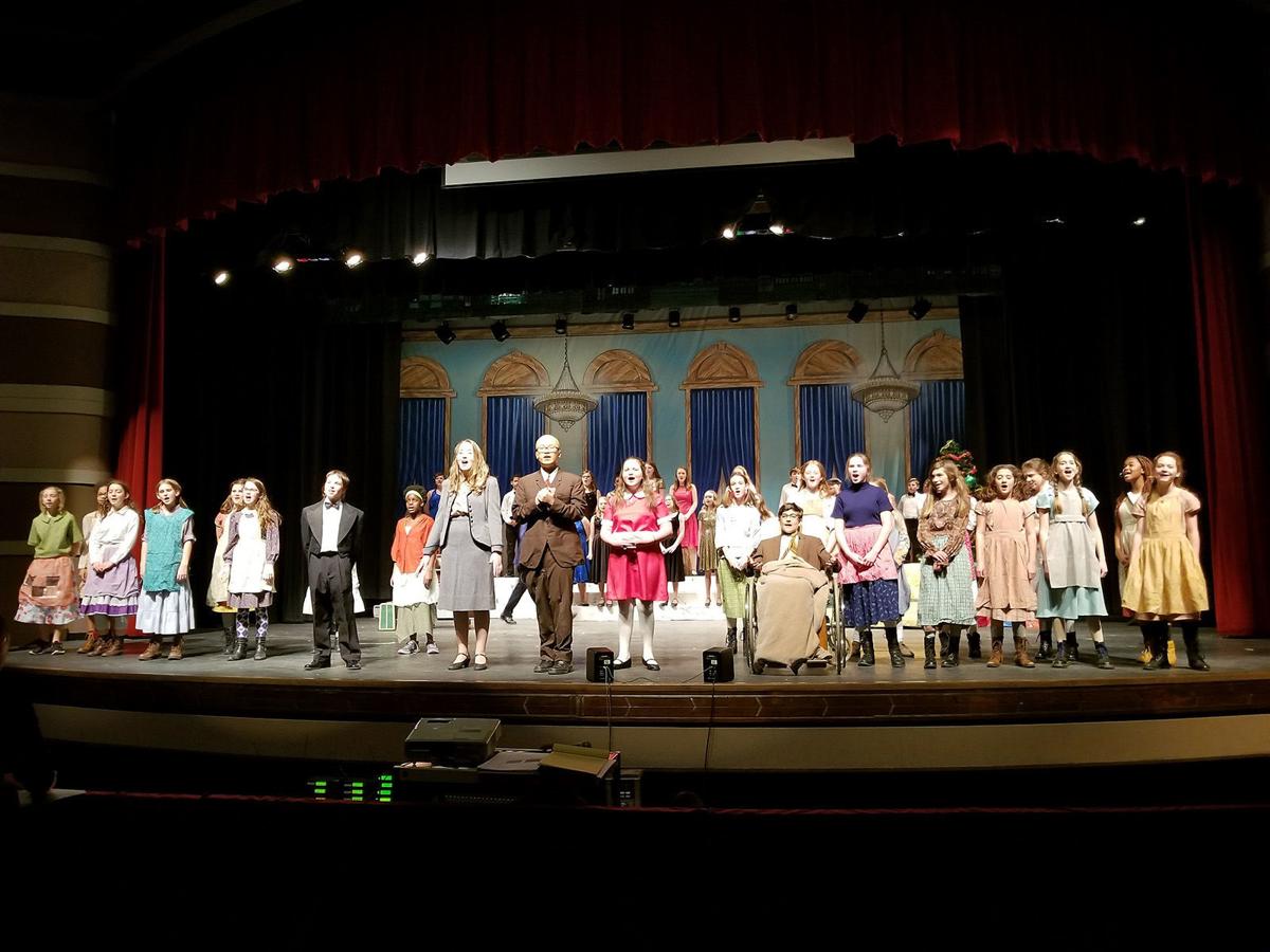 A joint middle school production of Annie Jr. comes to the stage Friday ...