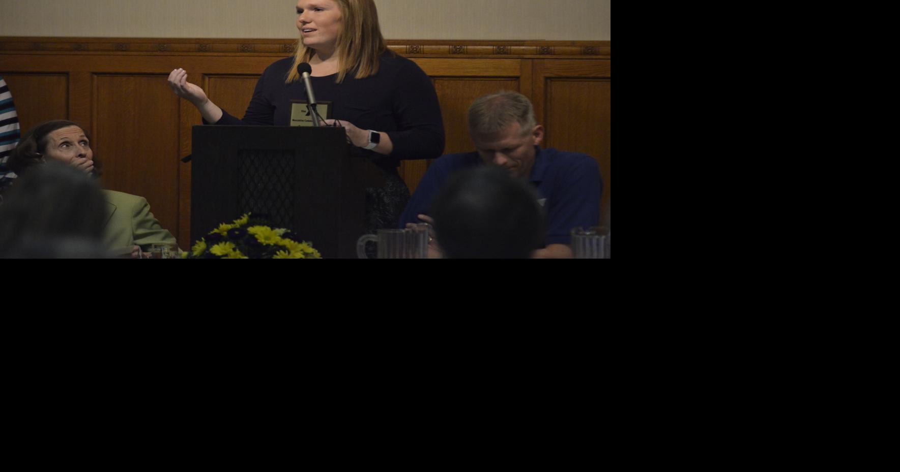 Carey continues family legacy, named Outstanding Senior Female Athlete