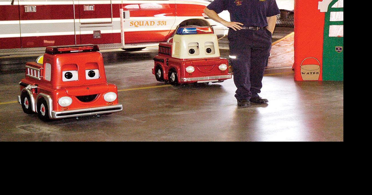 Learning fire safety with Freddie the Fire Truck
