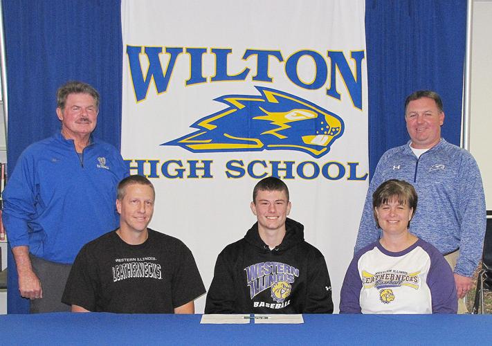 Wilton's Drake signs to play D-1 baseball at Western Illinois