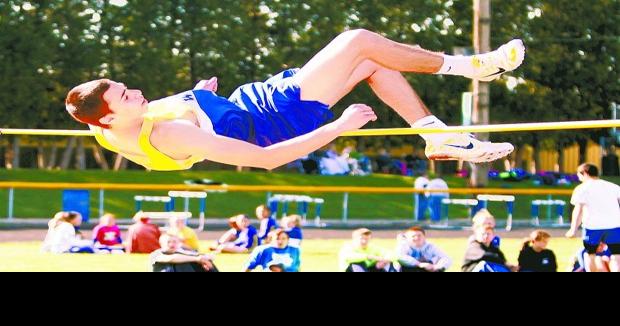 Prep track and field: Wiebel, Hetzler set PRs in high jump at Kreimeyer ...