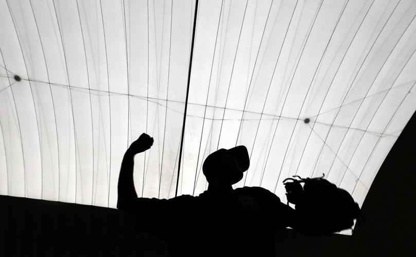 Musco Sports Complex dome fully inflated