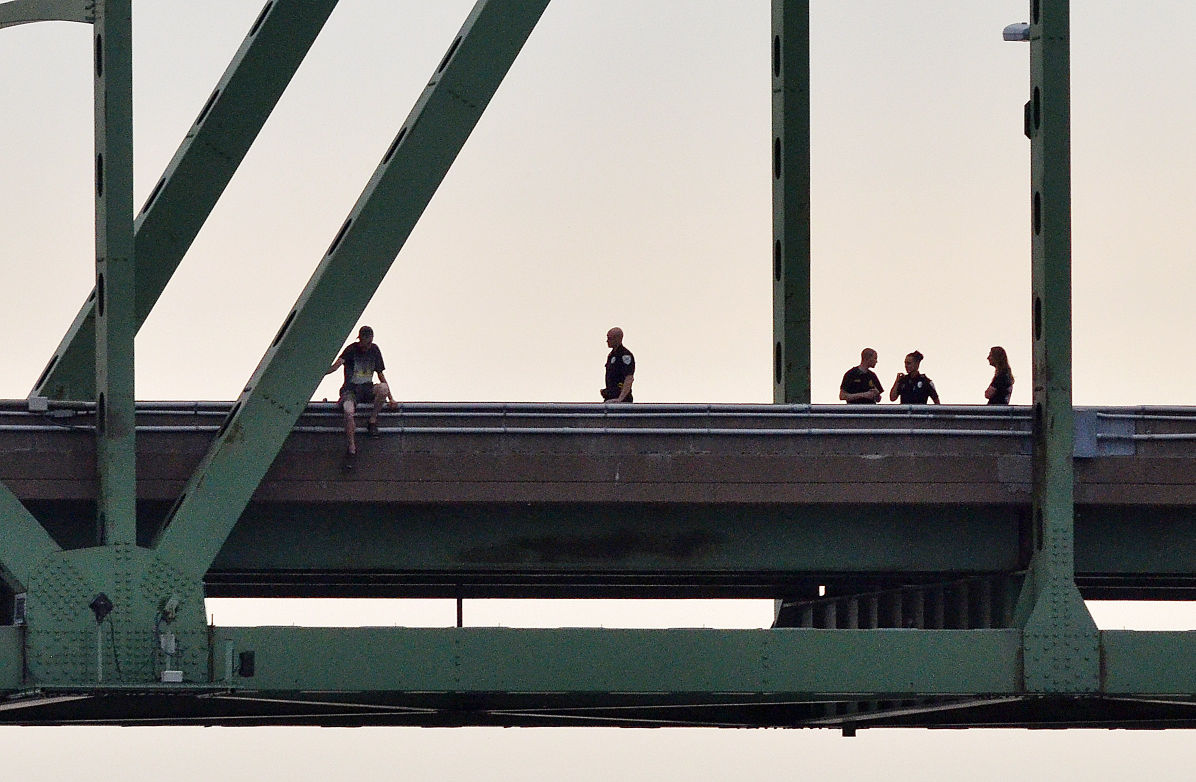 An escape from darkness. A leap into darkness