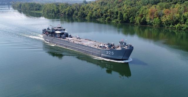 LST-325, a WWII tank landing ship, to visit Muscatine in September
