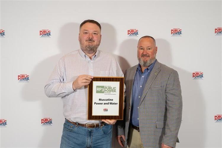 National association recognizes Muscatine Power and Water