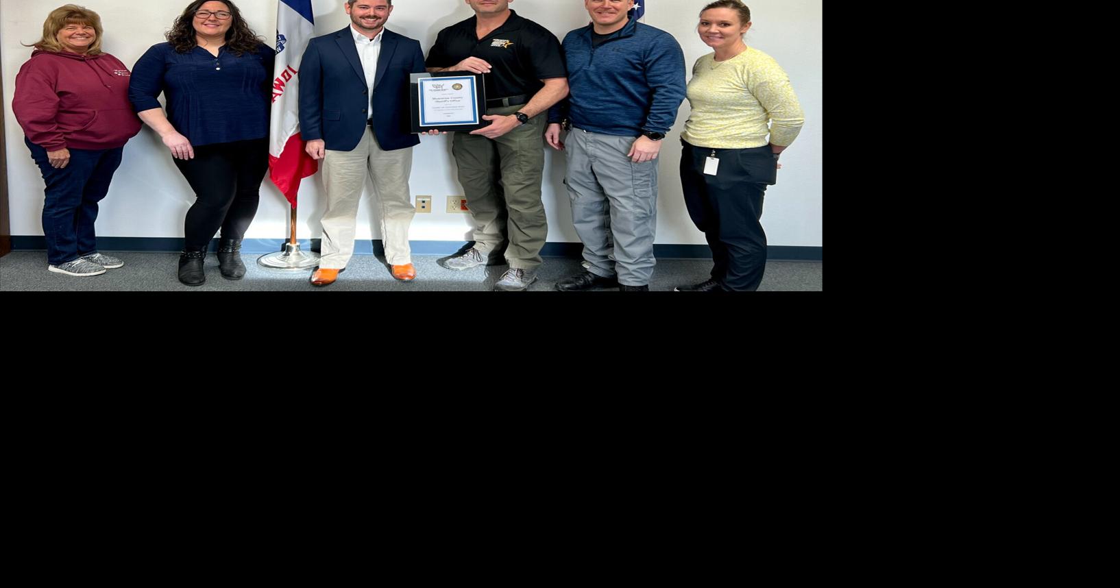 Muscatine County Sheriff's Office awarded by U.S. Humane Society