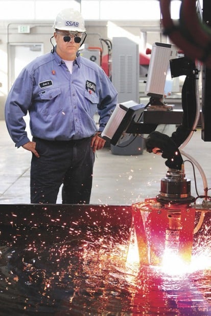 Men of steel strengthen SSAB