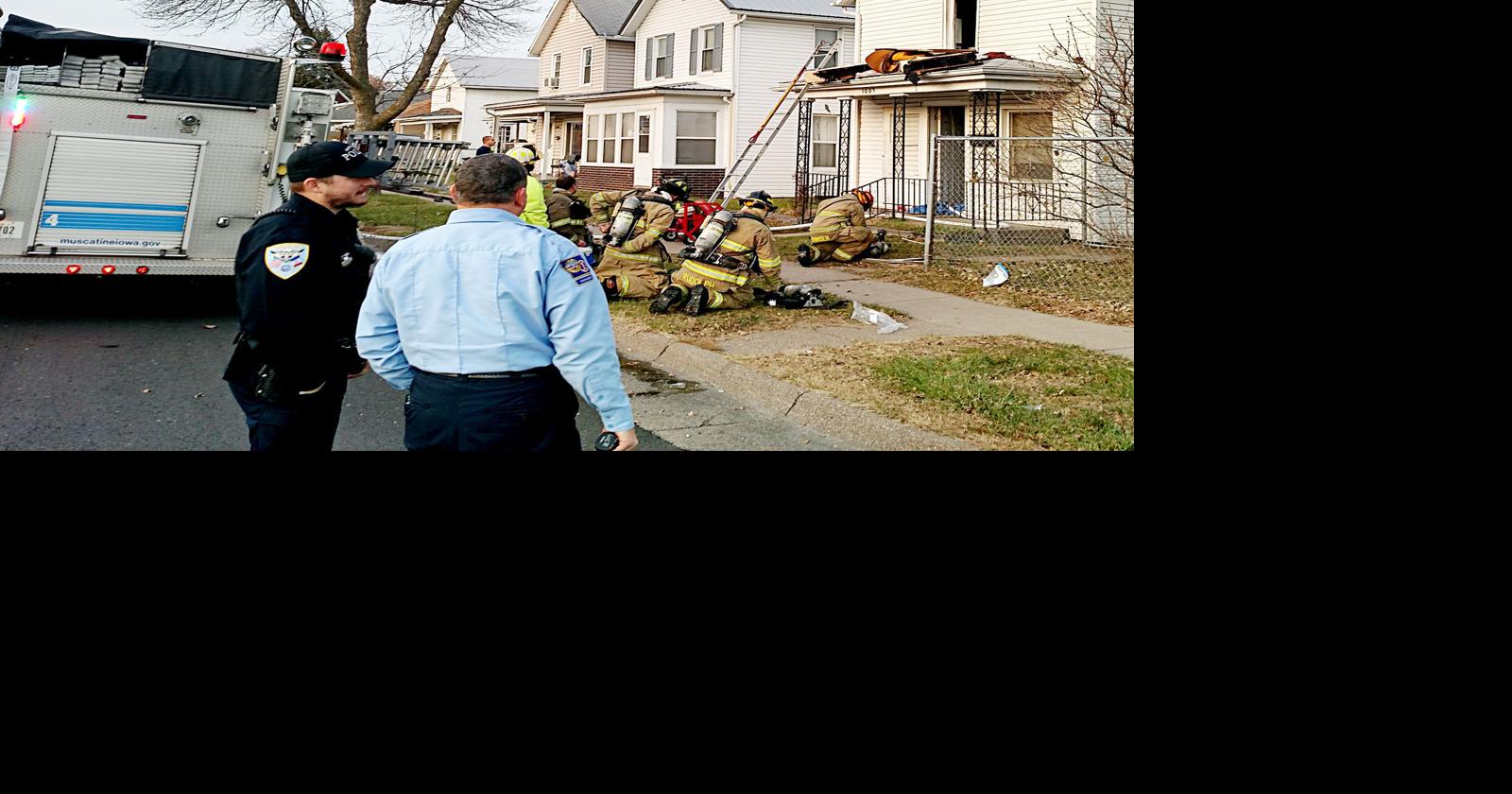 Muscatine Fire Department responds to Tuesday house fire