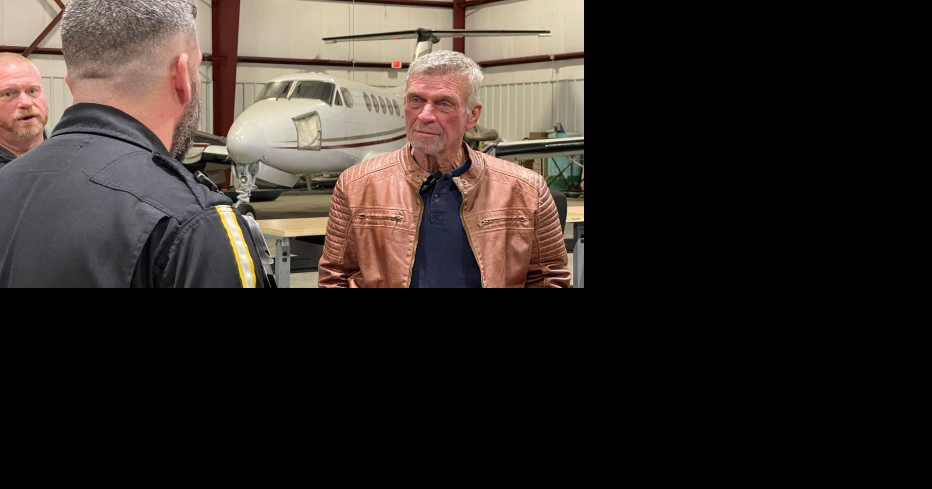 Sabula man reunites with helicopter team that saved his life