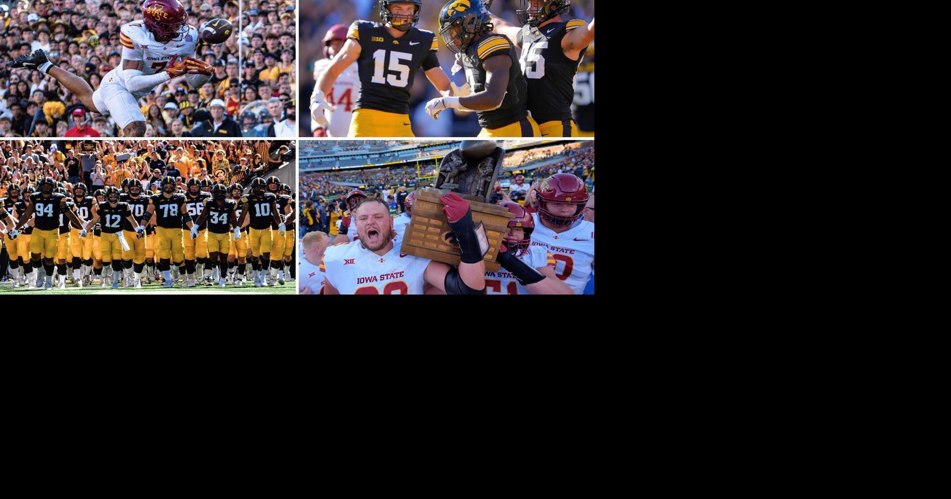 Photos: Iowa State defeats rival Hawkeyes, 20-19, in stunning comeback