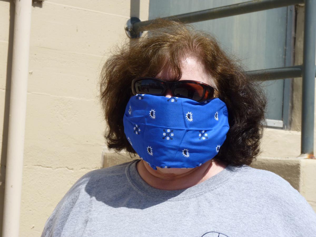 Public health encourages masks for people having to leave their houses