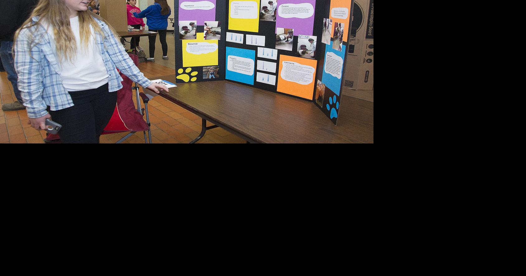 Students at engineering and science fair showcase diverse projects