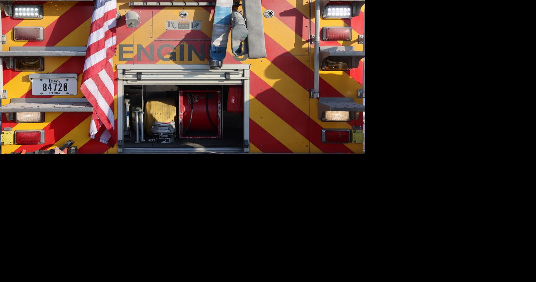 Davenport firefighters extinguish structure fire Sunday