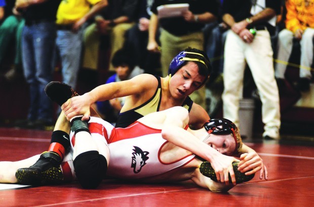 Prep wrestling: McKillip, Vogel squeak out titles at Riverside