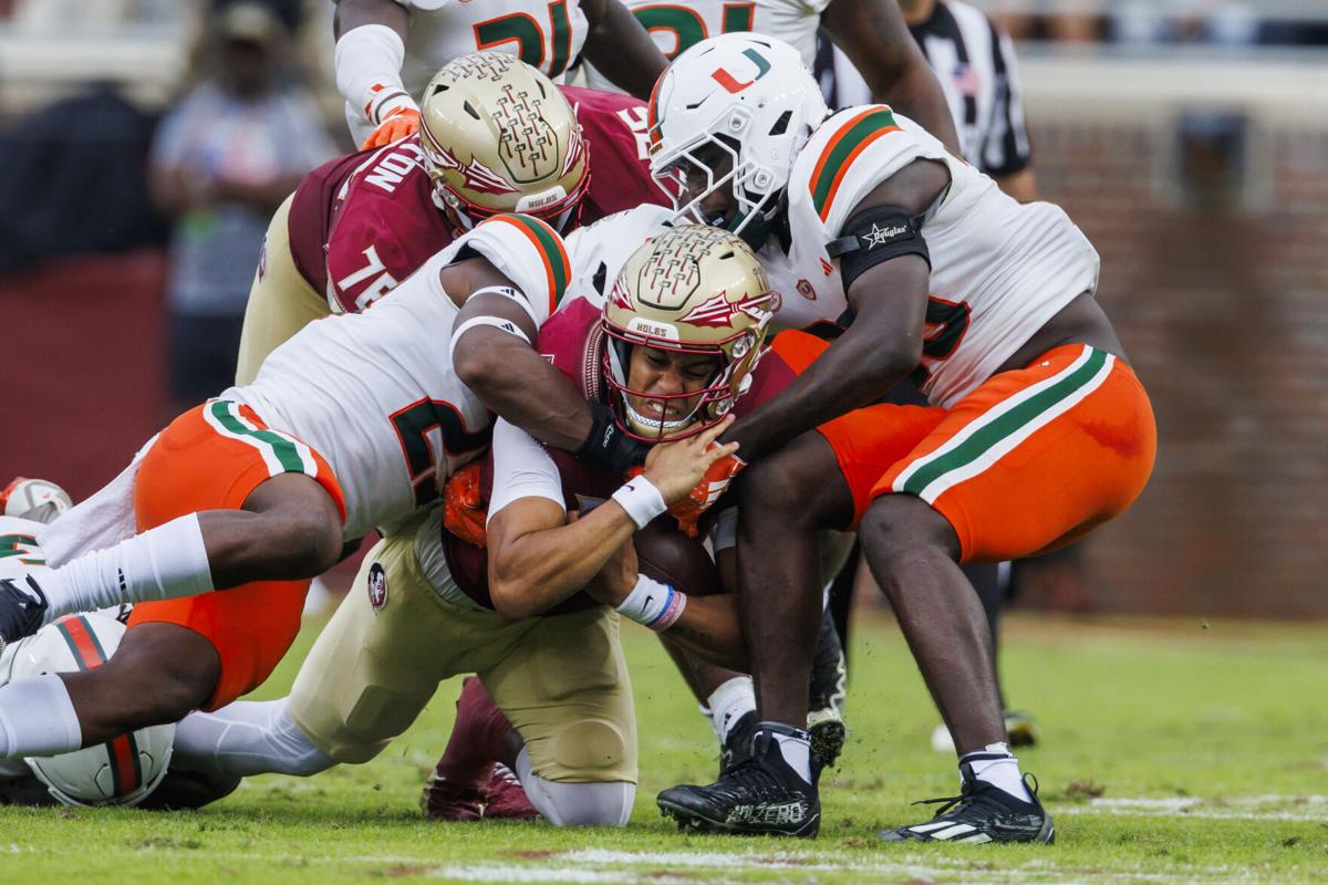 Florida State shakes off rival Miami, hits 10-0