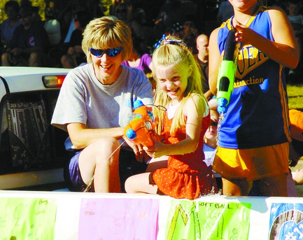 Parade line-up filled with characters from near and far
