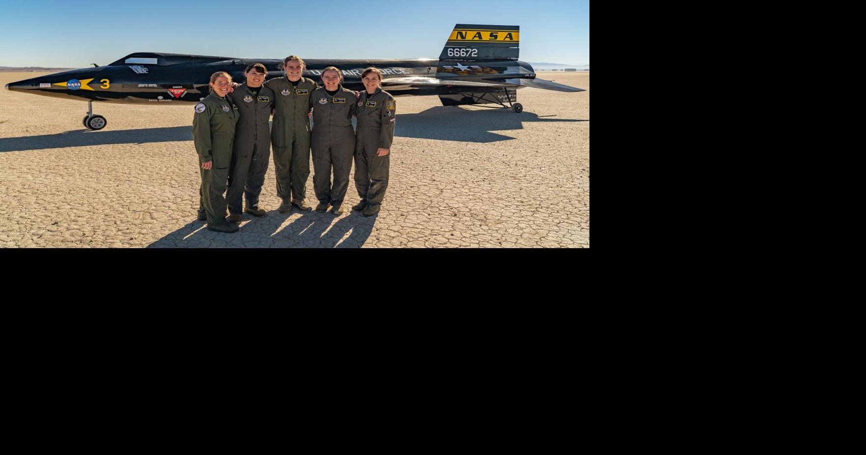 Air Force graduates largest class of female test pilots