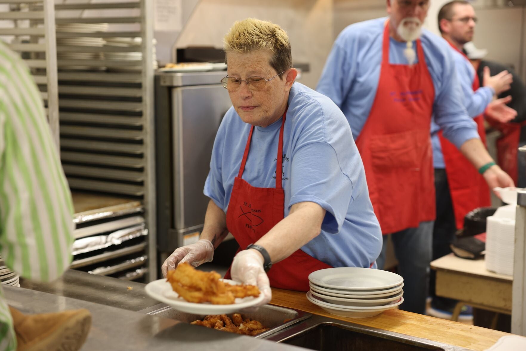 Photos: 16 images from the Lenten first fish fry of 2026 at St ...