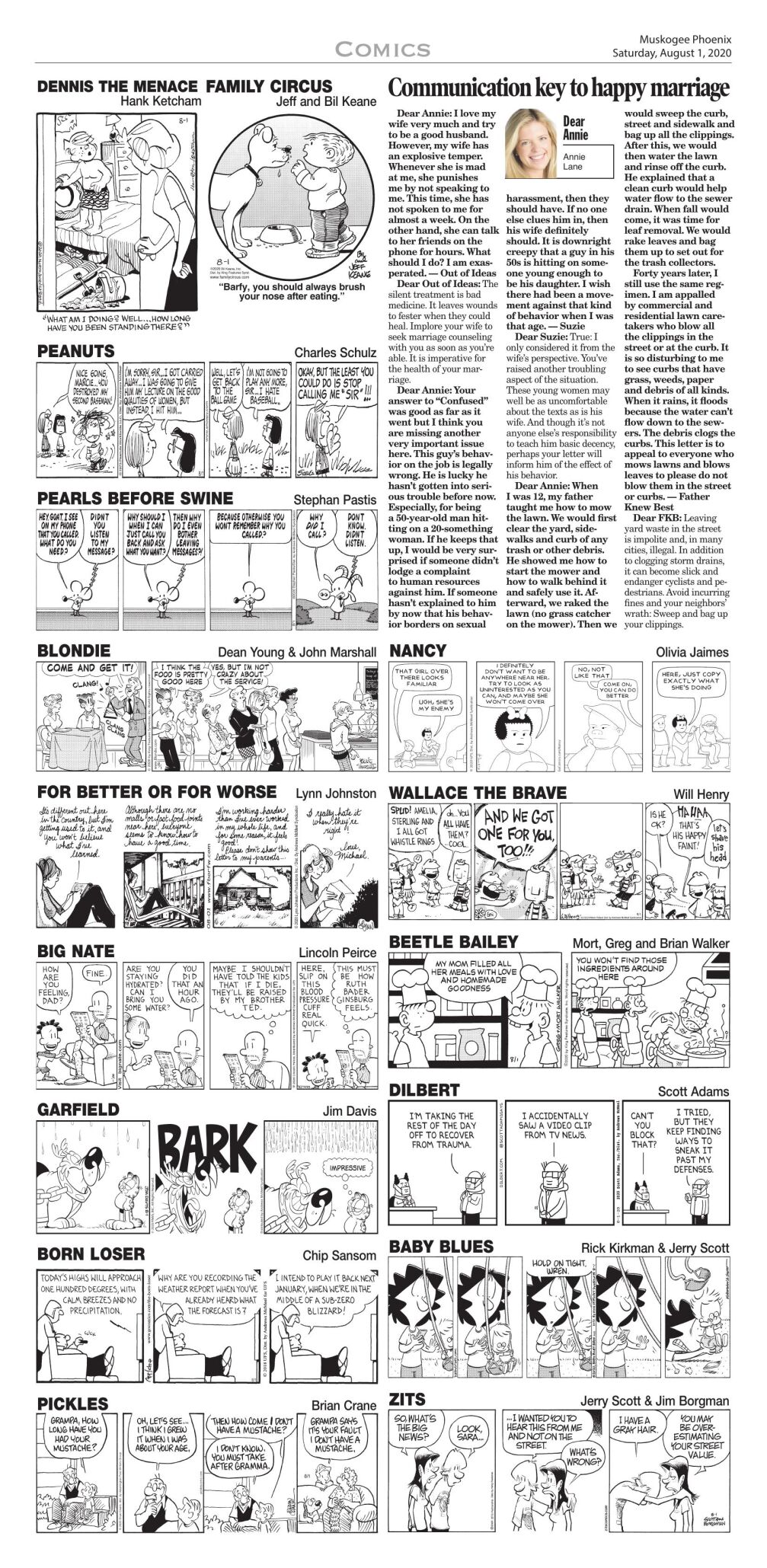 Saturday comics 08.01.20 | Community | muskogeephoenix.com