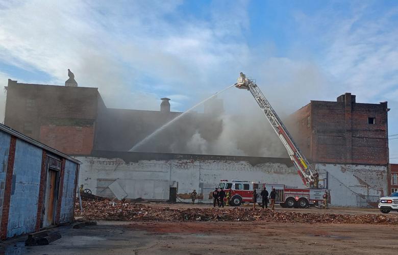 Firefighters battle Friday blaze at historic Muskogee Hotel | News ...