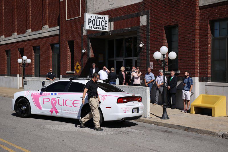 Police vehicle shows support in breast cancer battle | News ...