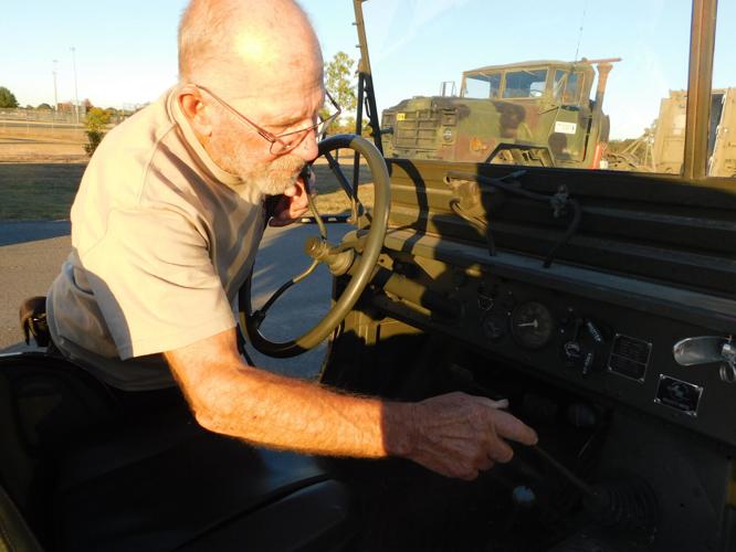 Military convoy drivers enjoy hospitality along Jefferson Highway ...