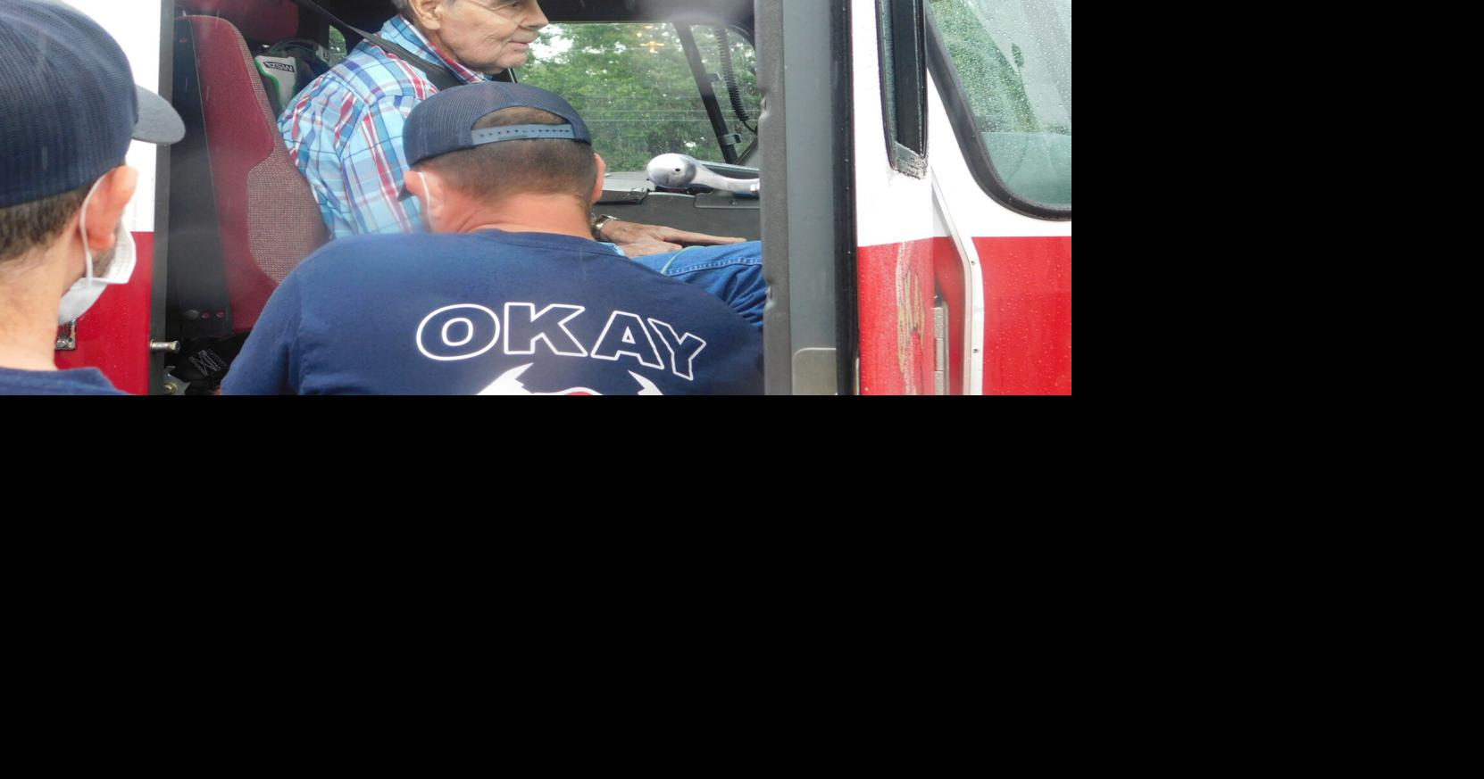 Okay, Muskogee firefighters grant retiree's wish | News ...