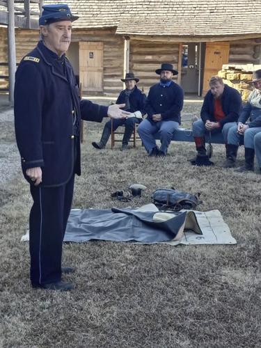 Reenactors turn back time while training at fort | News ...