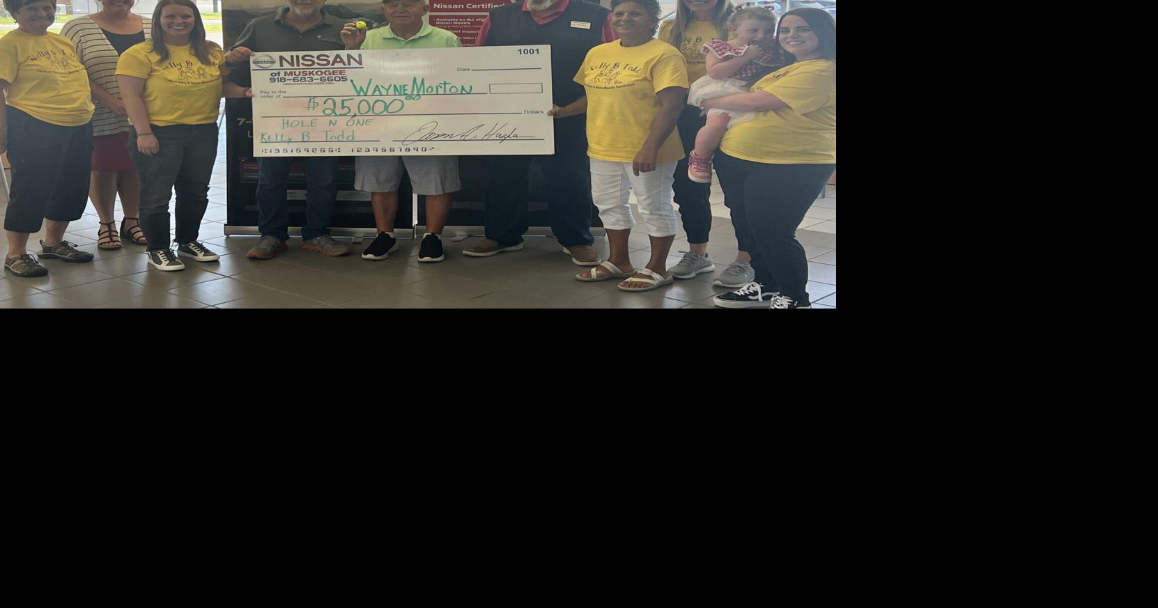 Muskogee man wins prize, donates some to Kelly B Todd | News ...