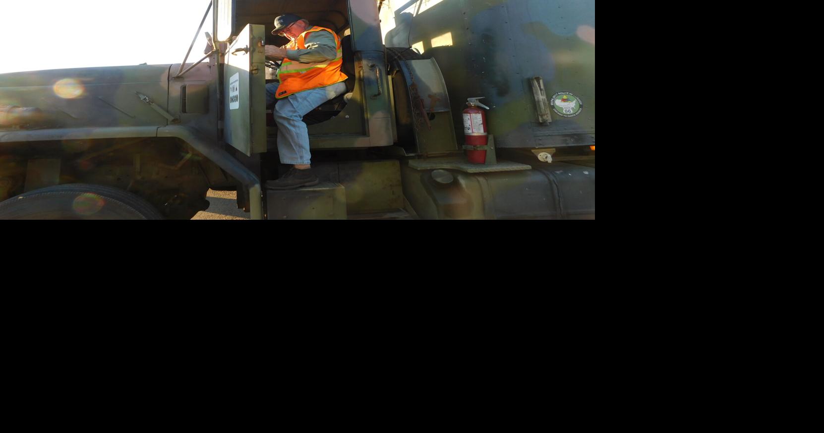 Military convoy drivers enjoy hospitality along Jefferson Highway ...
