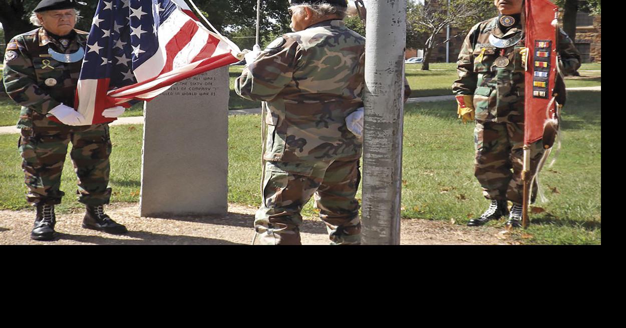 Cherokee Nation Color Guard raises flag | Local News | muskogeephoenix.com