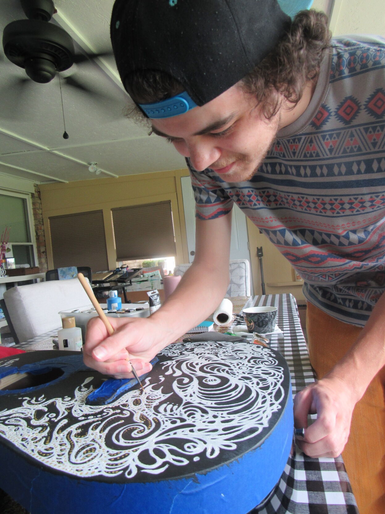 OKIE FROM MUSKOGEE: Diaz creates through art, music and food | News ...