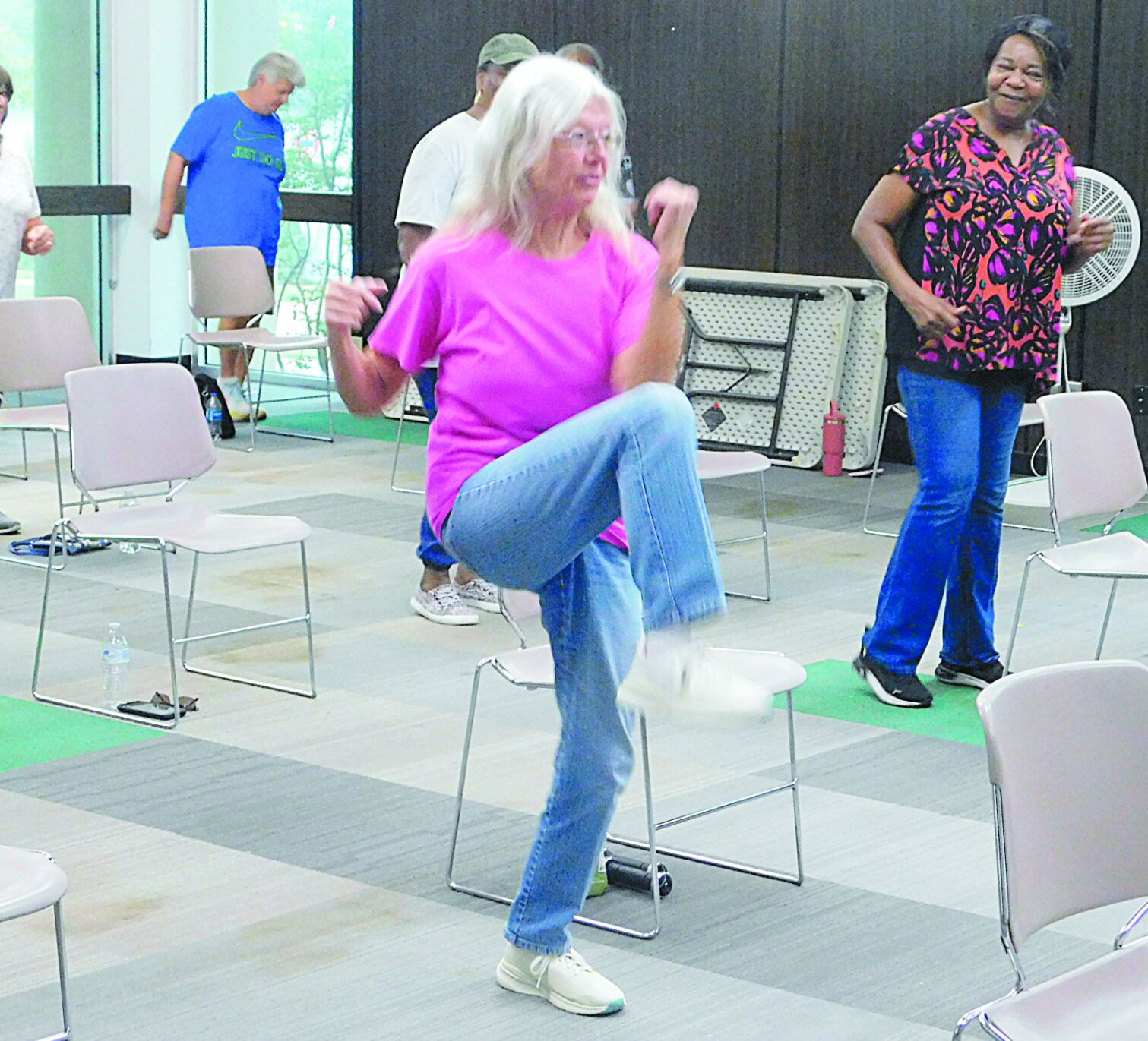 Janice Hudson high kick.jpg | | muskogeephoenix.com