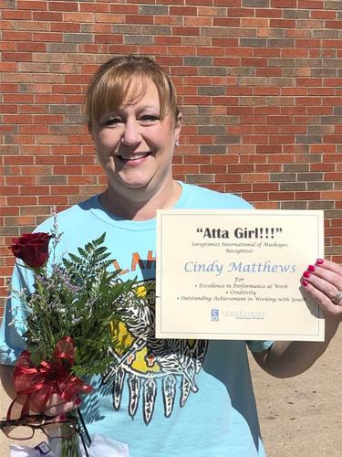 Matthews receives Atta Girl award | News | muskogeephoenix.com