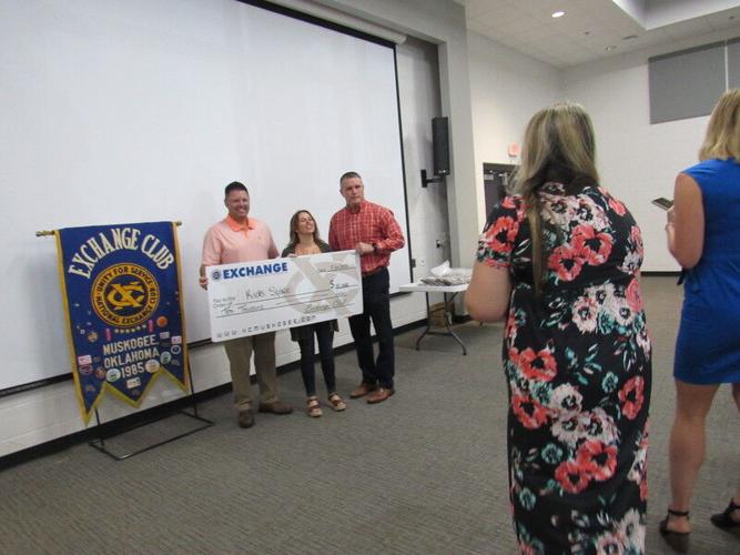 Exchange Club of Muskogee hands out proceeds from cook-off | News ...