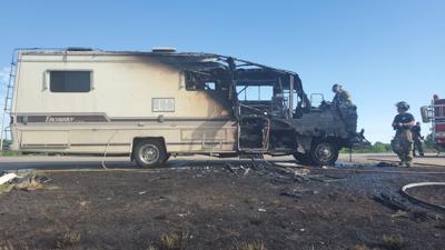 RV catches fire near York Street and Peak Boulevard | News ...