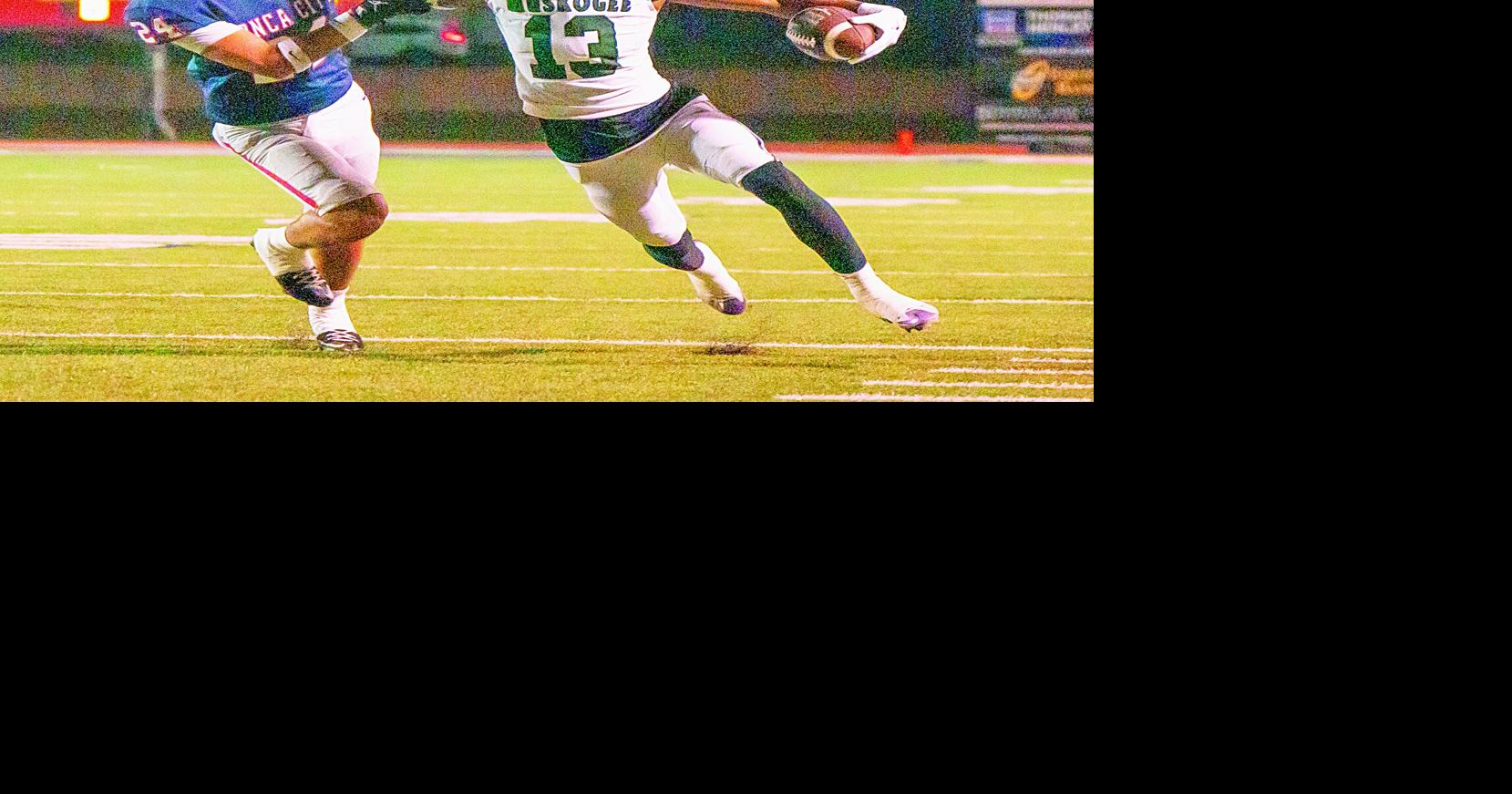 FOOTBALL: Roughers, Condict get first win with rout of Ponca City ...